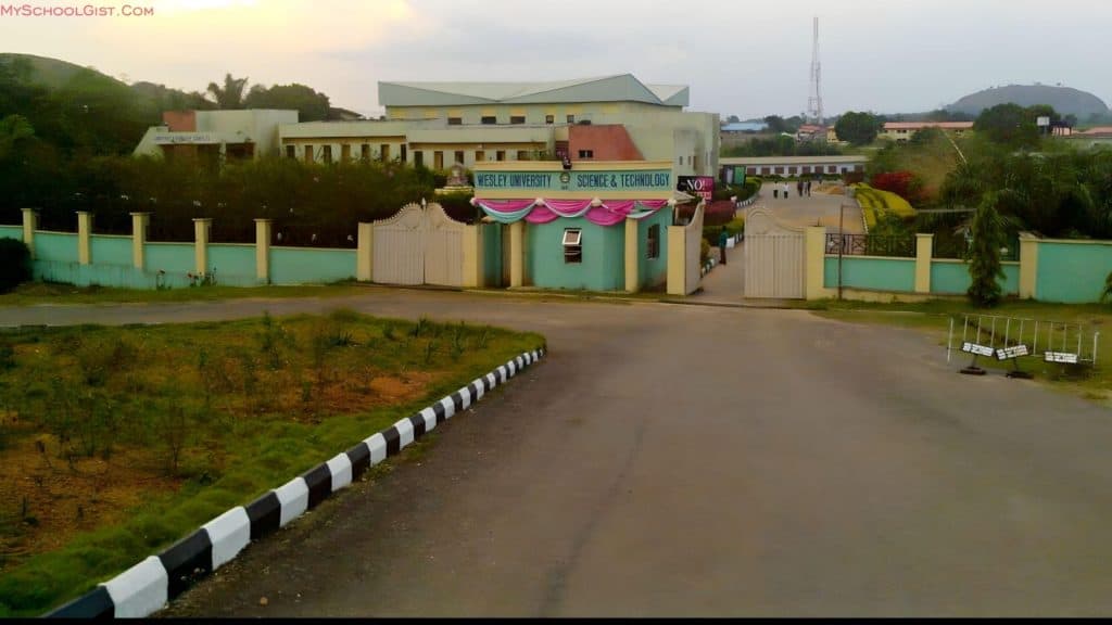 Wesley University Post UTME / DE Form 2025/2026