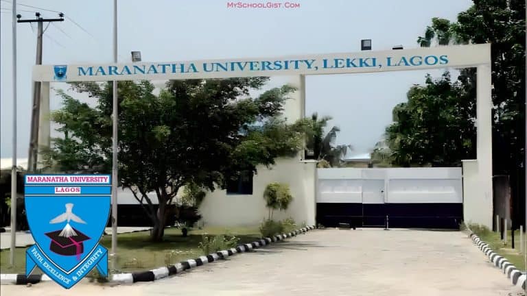 Maranatha University Post-UTME/DE Form for 2026/2027 Admission