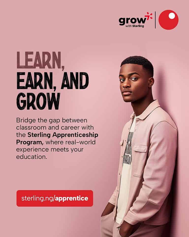 Apply for the Sterling Apprenticeship Programme 2025