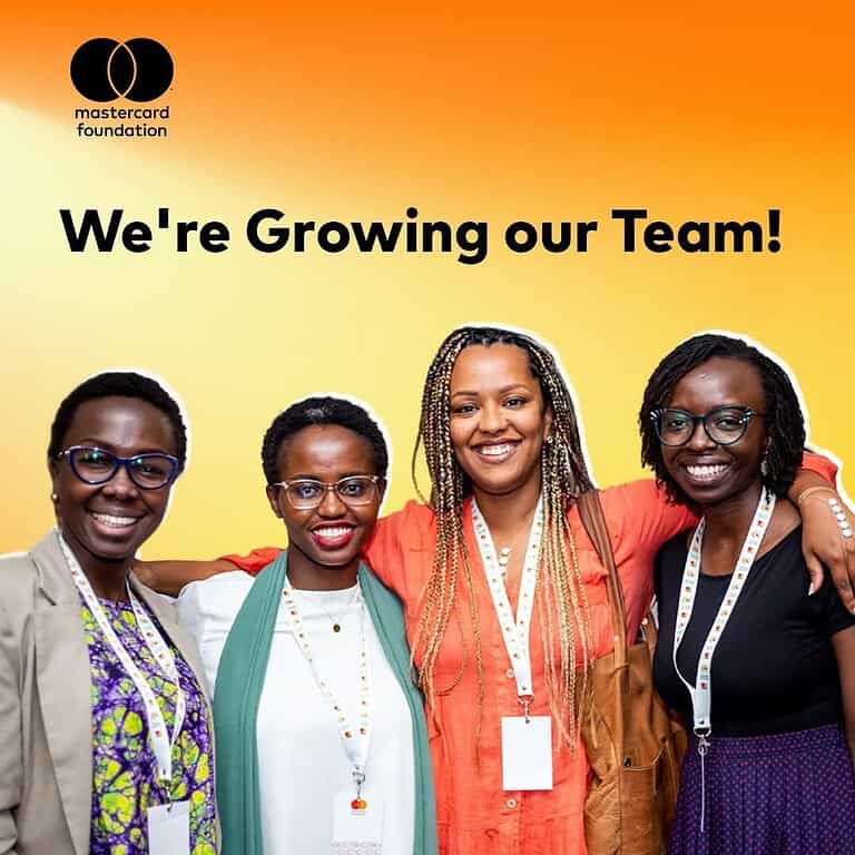 Mastercard Foundation Internship 2026, opportunity for young Africans